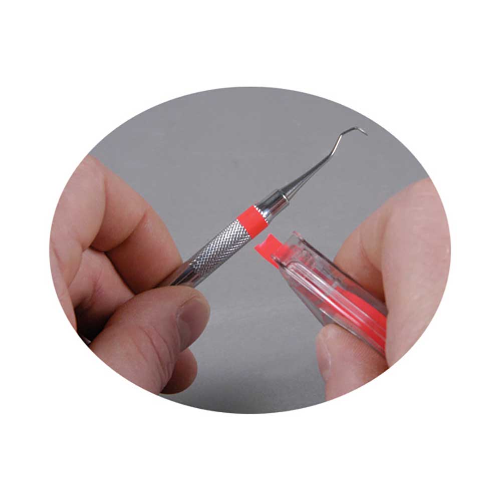 E-Z ID Tape Roll Jewel Red - Optident