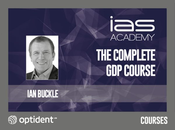 The Complete GDP Course - Ian Buckle - Optident - Specialist Dental ...