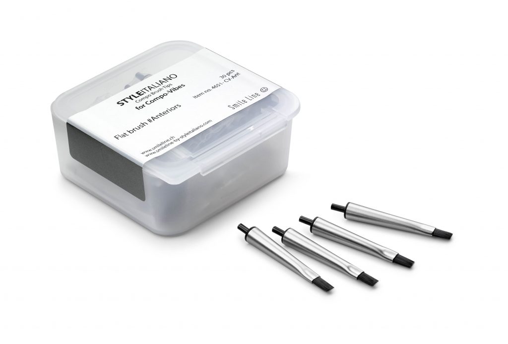 Flat Compo Brush Tip for Compo-Vibes Anterior - Optident - Specialist ...