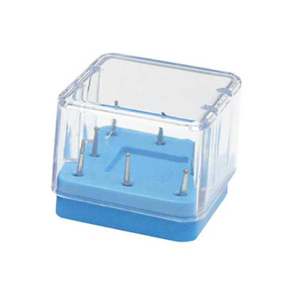 Bur-Block 8 Hole Vibrant Orange - Optident